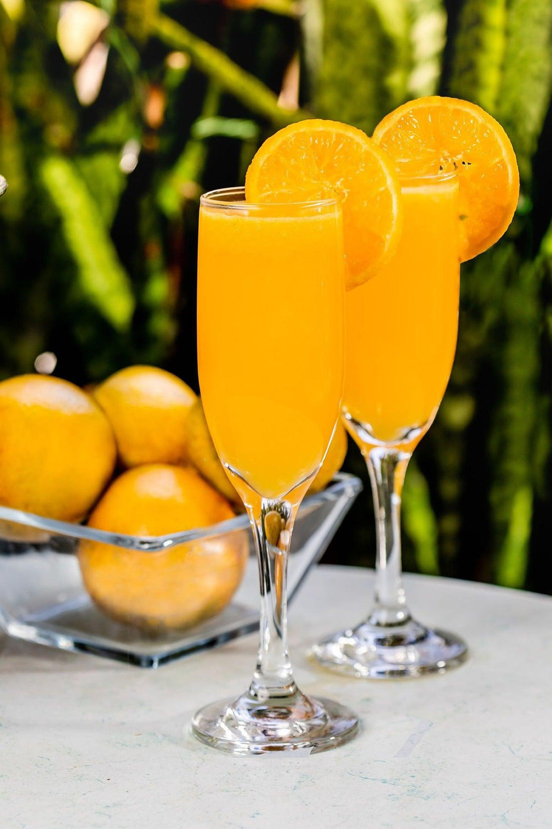 Mimosa, a spring cocktail based on Champagne. Add some bright festivity ...